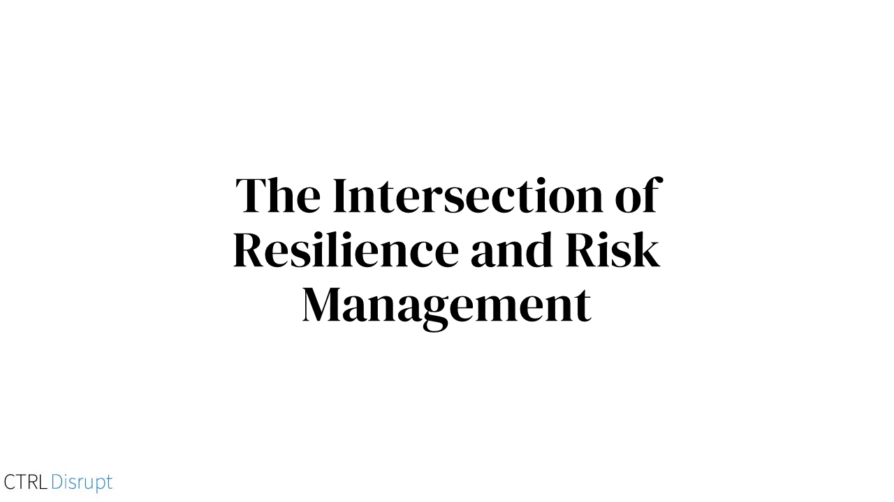 Resilience Risk Management Logo The Foundation Of Digital Resilience: